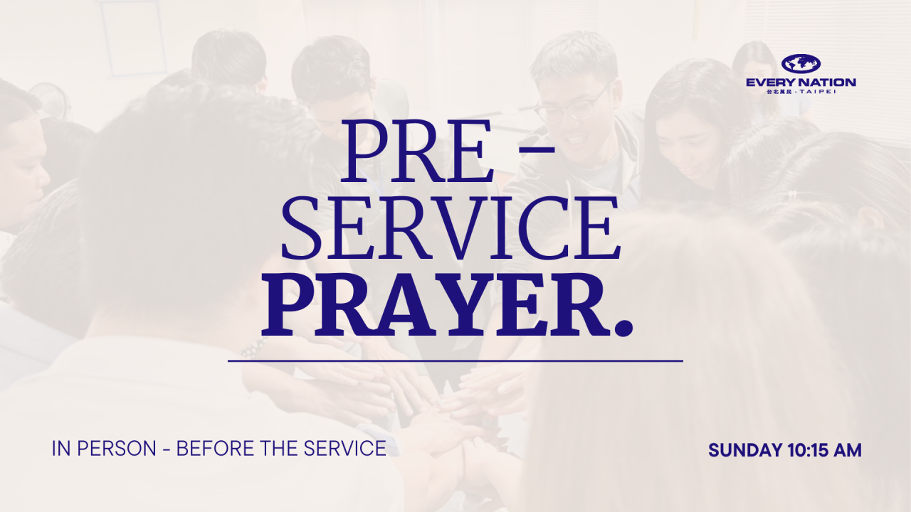 Events | Every Nation Church Taipei